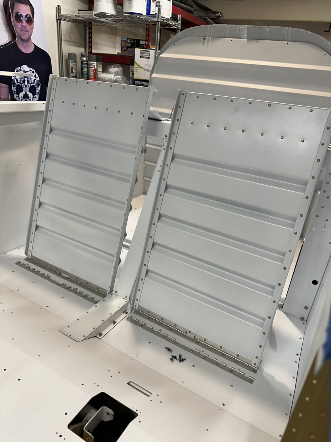 Interior Work Continues – Ryan Flys